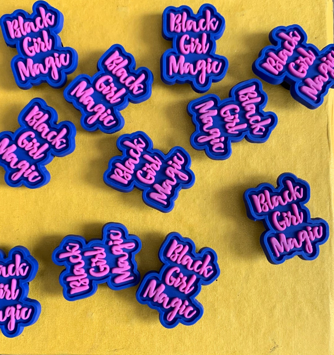 Black Girl Magic CROC Shoesicroc Shoes Charm|croc Charms|blm|black ...