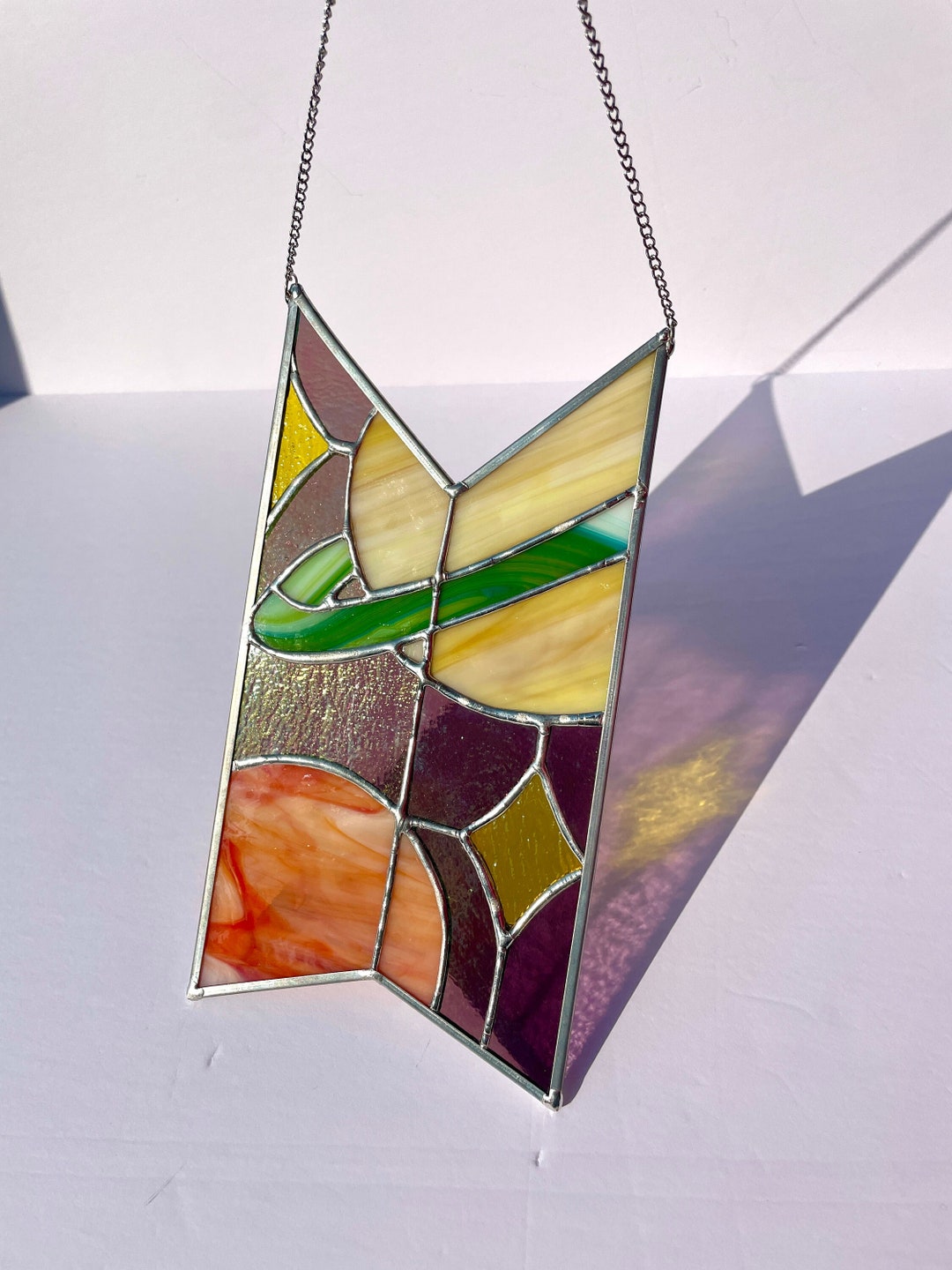 Cosmic Logo Suncatcher lead-free - Etsy