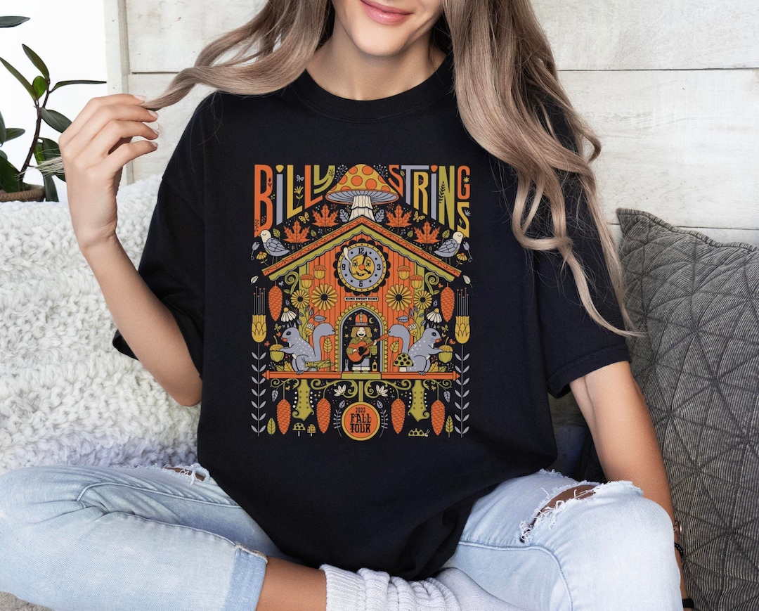 Billy Strings 2023 Fall Tour Shirt Bluegrass Shirt Billy - Etsy