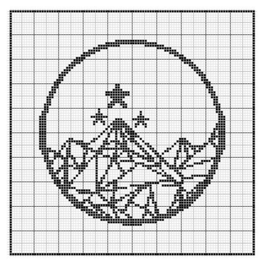 ACOTAR Inspired Corner to Corner Blanket pattern Square - Etsy