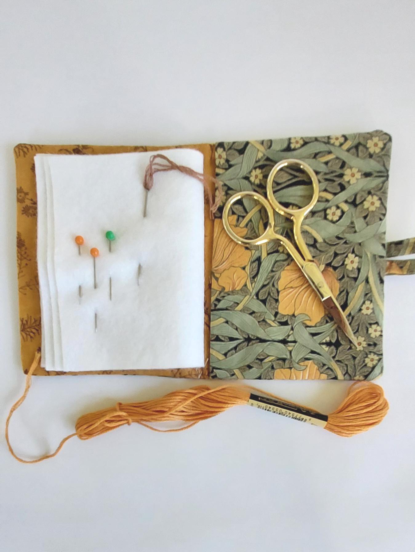 Needle Book William Morris Fabric - Etsy