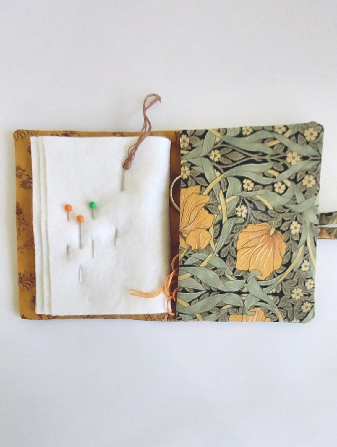 Needle Book William Morris Fabric - Etsy