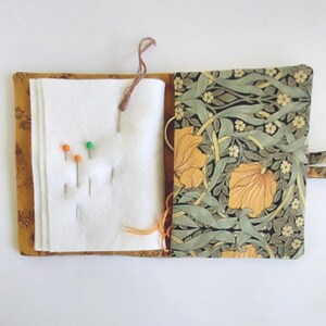 Needle Book William Morris Fabric - Etsy