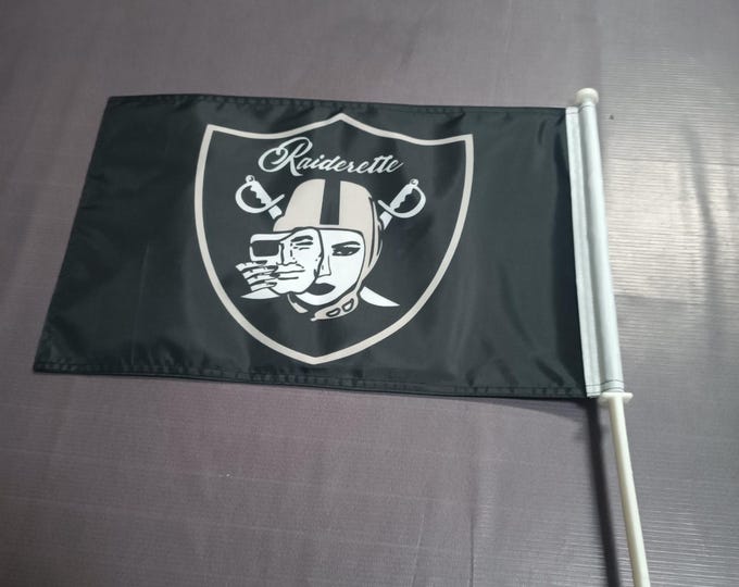 Raiderette Car Flags - Etsy