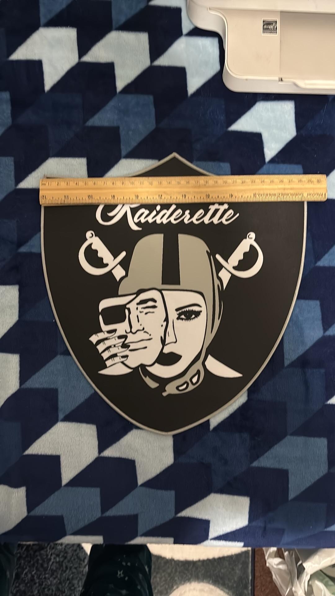 Raider and Raiderette Patches 4 Inch and 12 Inch Patches - Etsy