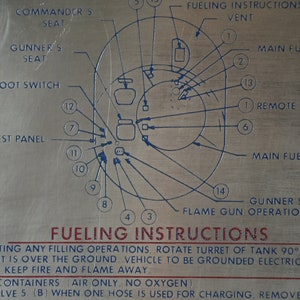 USMC M67 zippo Vietnam War Tank Instruction Plate - Etsy