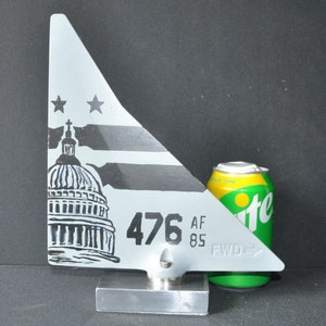 Sidewinder Missile Fin F16 ANG Tail Art Washington DC Air National ...