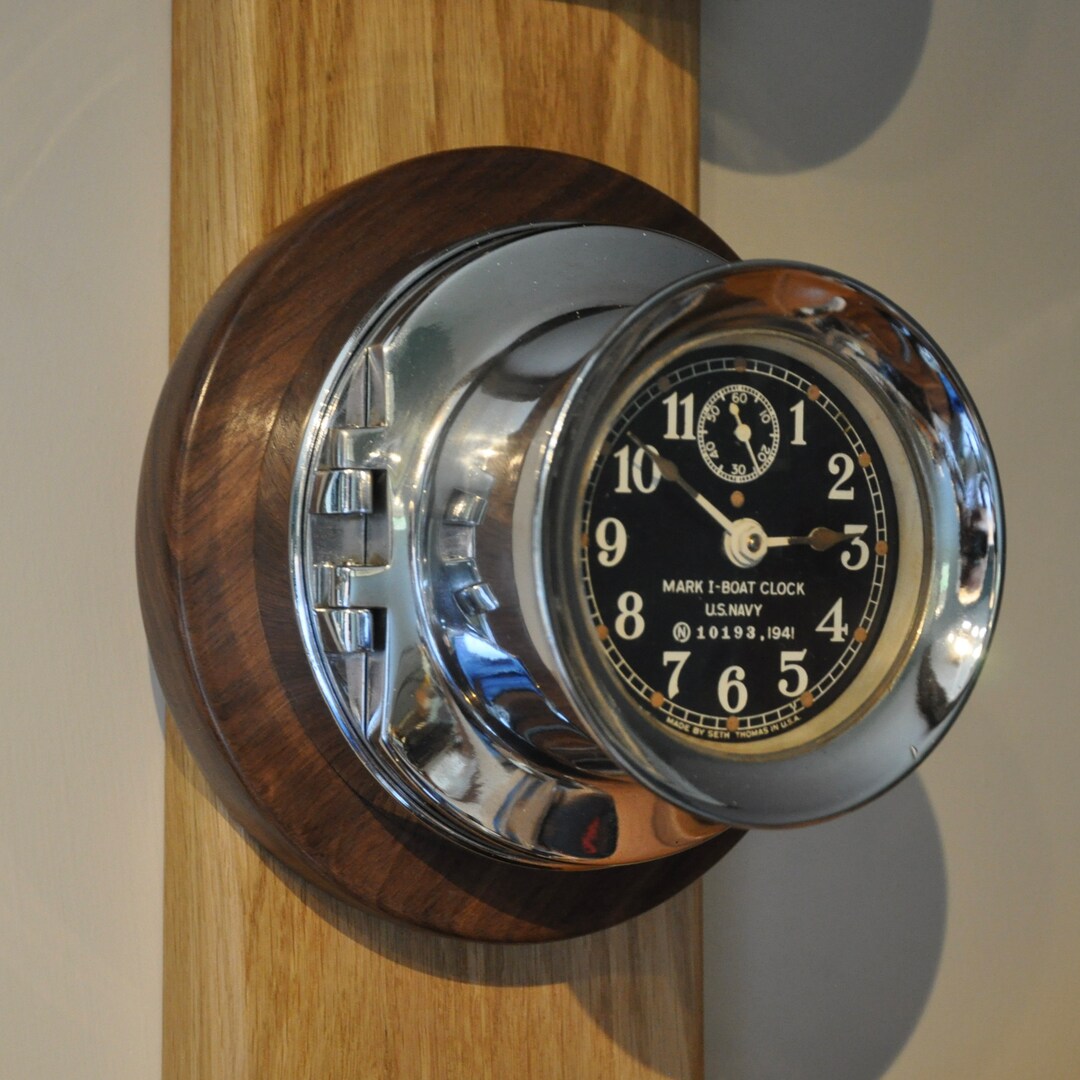 WW2 US Navy Mark 1 Boat Clock 1941 - Etsy