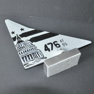 Sidewinder Missile Fin F16 ANG Tail Art Washington DC Air National ...