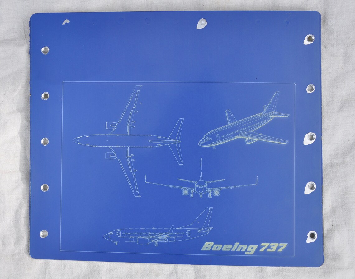 Boeing 737 Tail Fin | Etsy