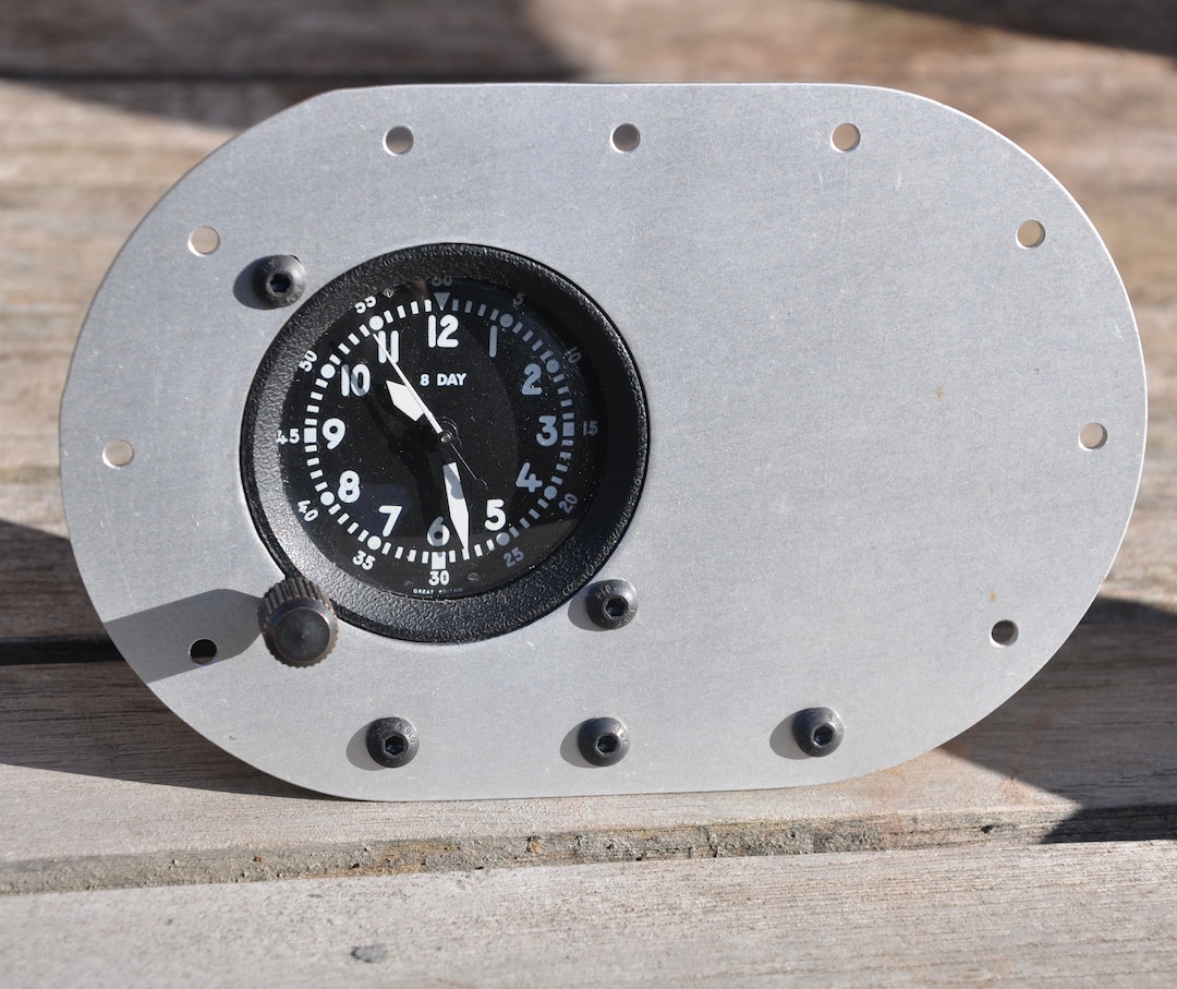 Aircraft Clock for Desk - Etsy