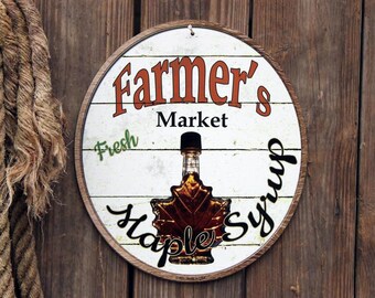 Maple Syrup Sign - Etsy