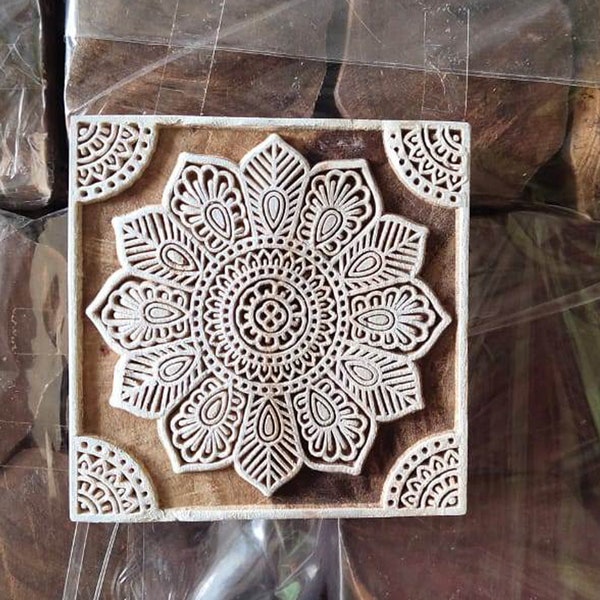 Textile Stamps India - Etsy