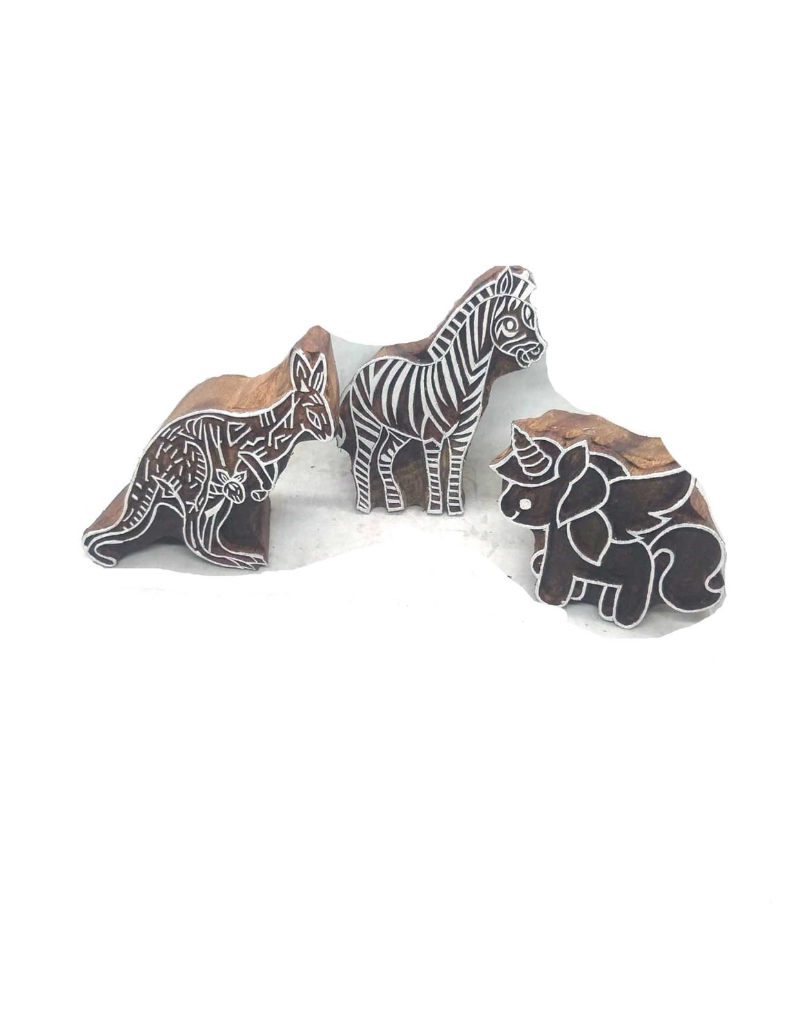 Wooden Stamp Block,hand Carved Indian Wood Block Floral Wooden Stamp ...