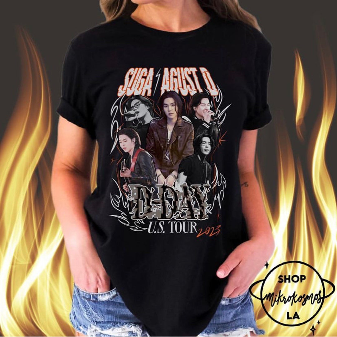 Suga / Agust D U.S. Concert Tour T-shirt - Etsy