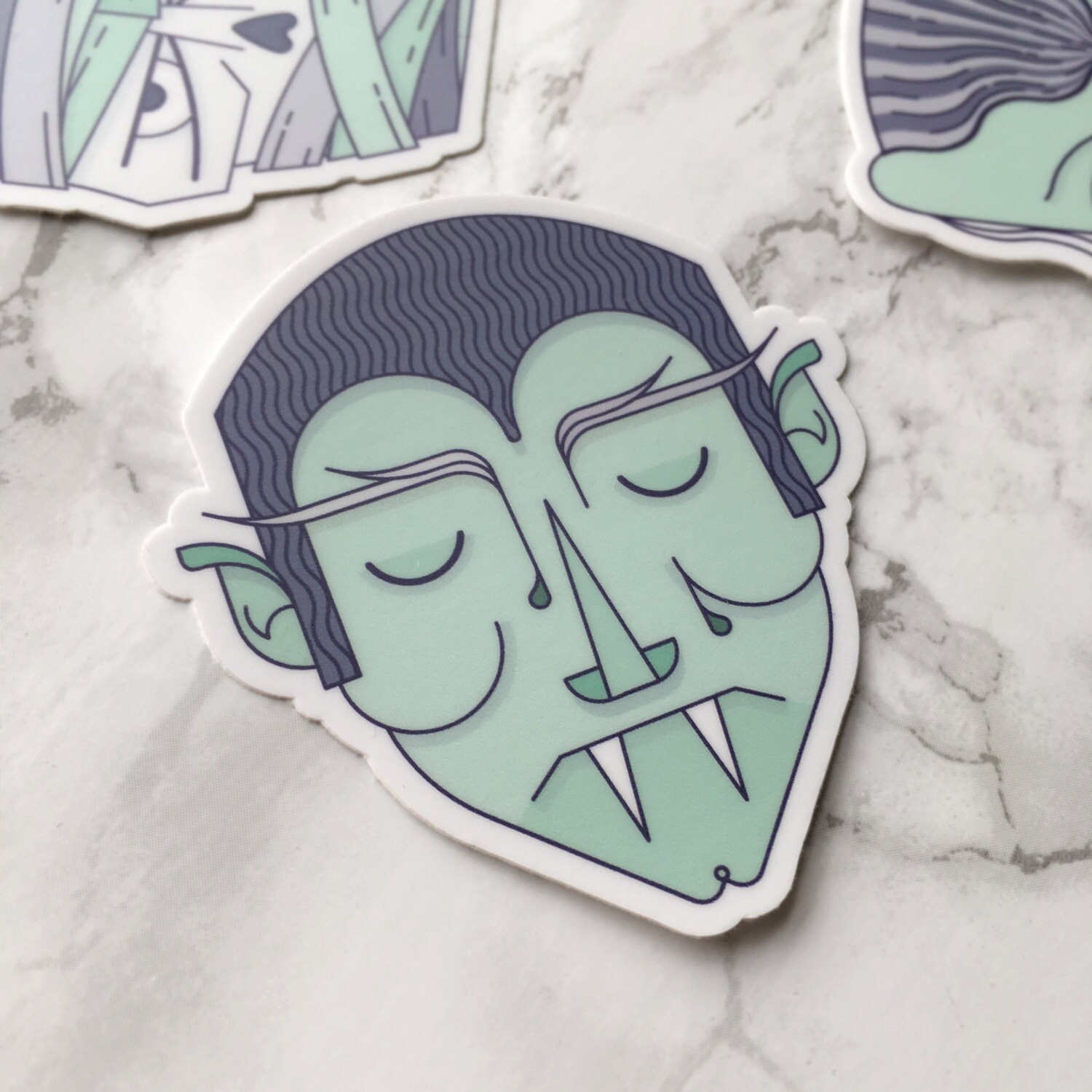 Monster Sticker 4 Pack, Monster Laptop Stickers, Vinyl Stickers ...