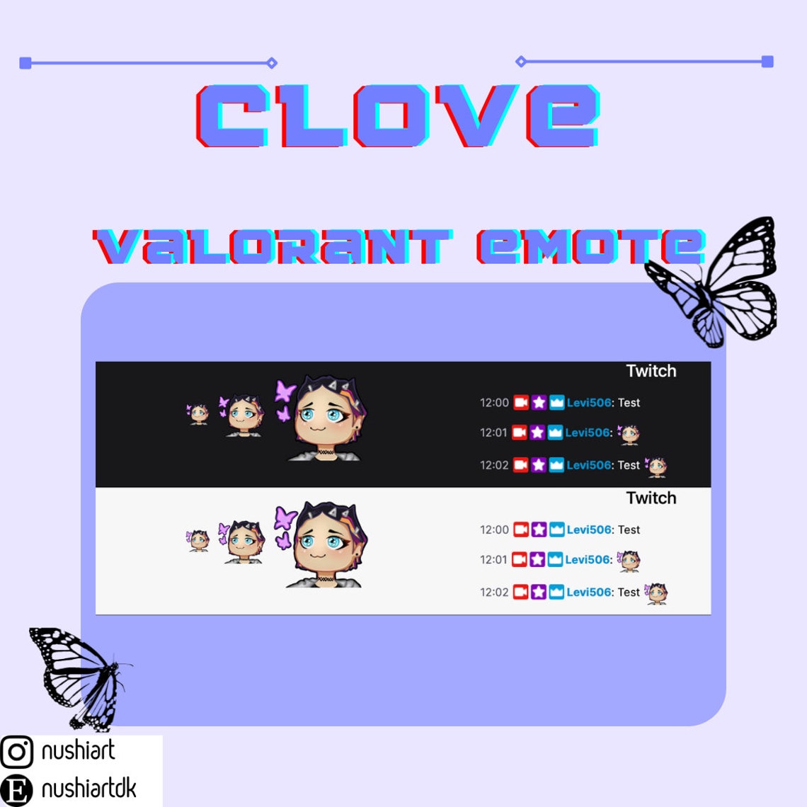 Clove Emote | Streamer Emotes | Valorant Emotes | Valorant Agent Emotes ...