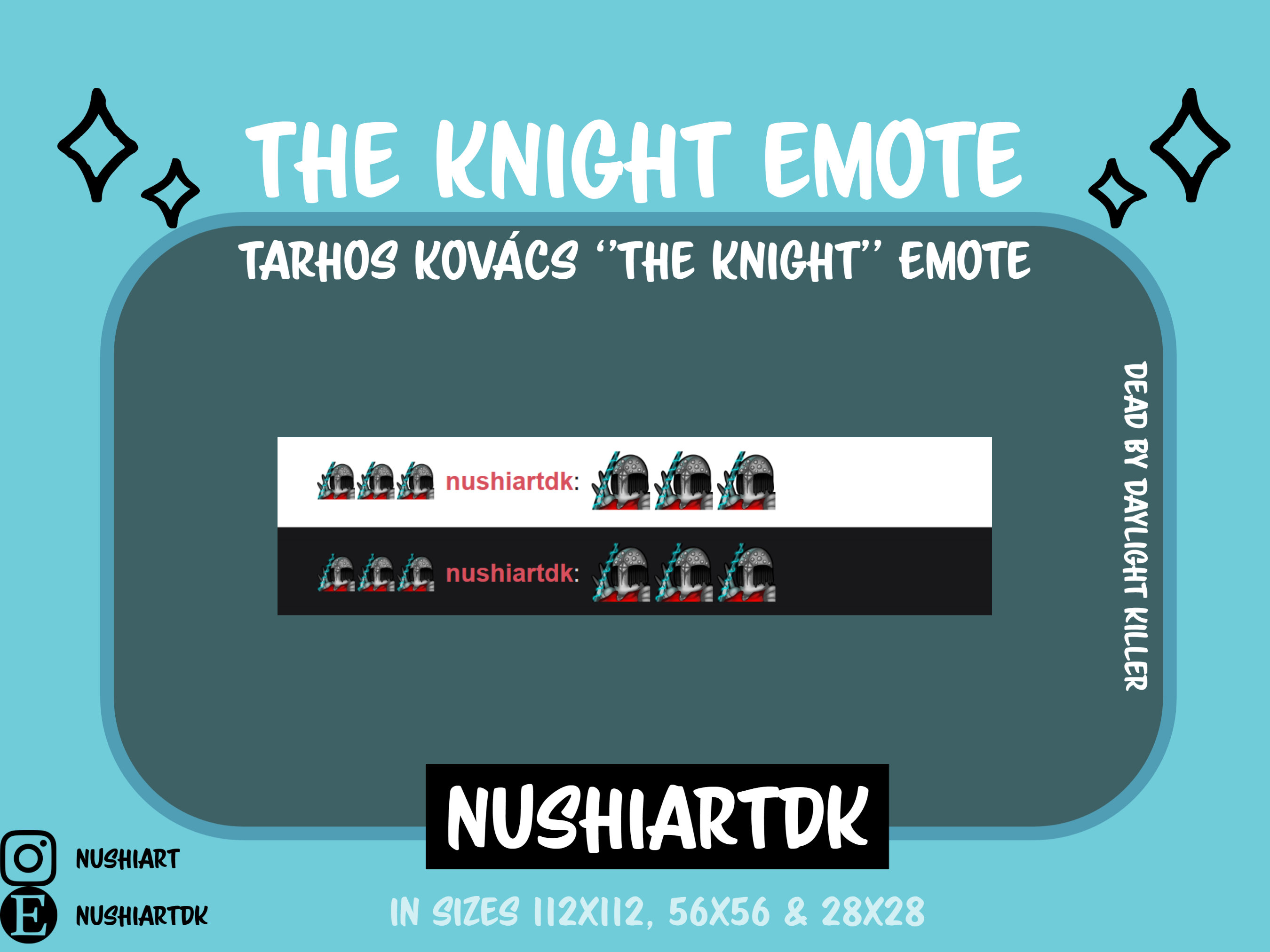 The Knight Emote | Dead by Daylight Killer | Tarhos Kovács | DBD Emotes ...