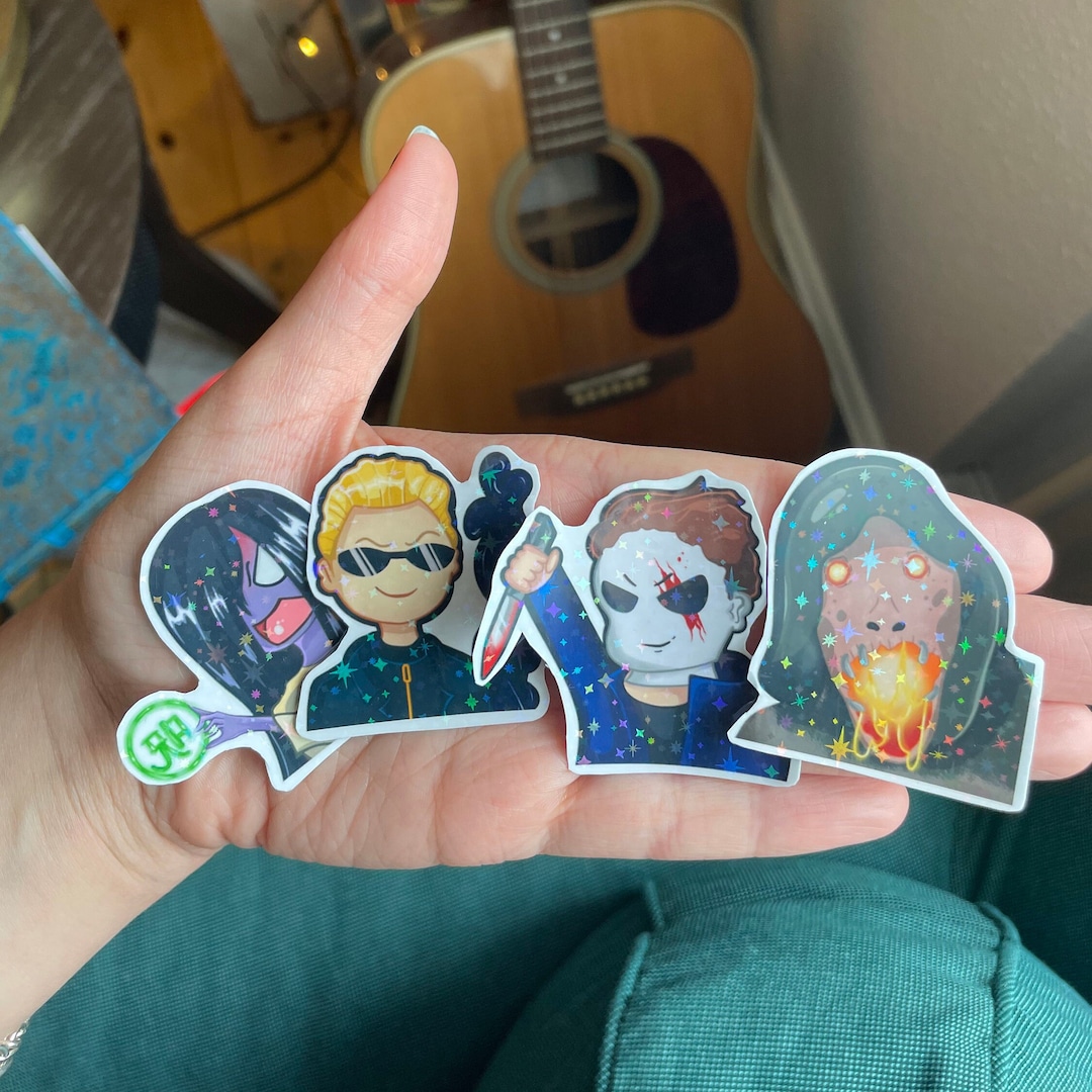 DBD Killer Vinyl Sticker | Waterproof Laminated | Laptop Stickers ...