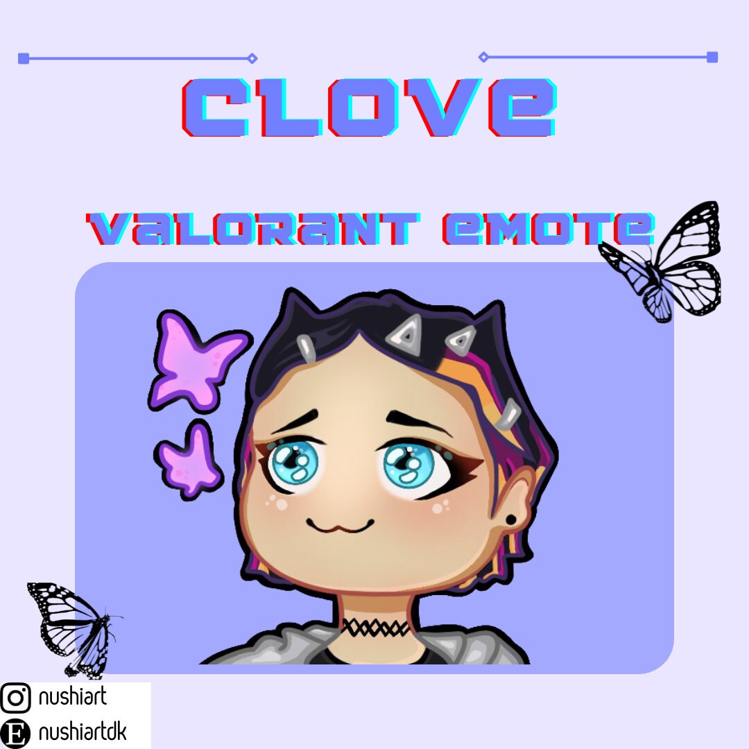 Clove Emote | Streamer Emotes | Valorant Emotes | Valorant Agent Emotes ...