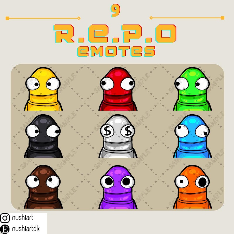 Repo Emotes - Etsy
