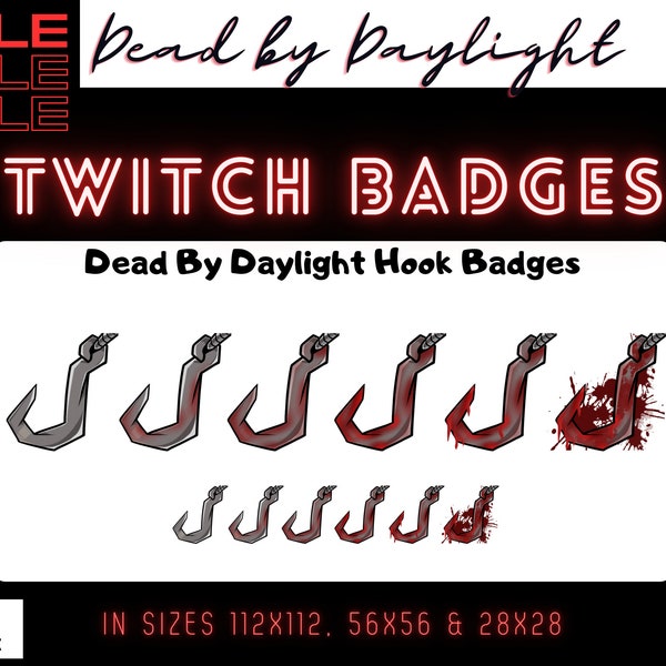 Dbd Twitch Badges - Etsy