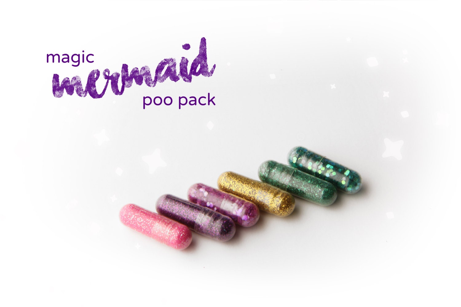 Cinderly Glitter Pills - Etsy