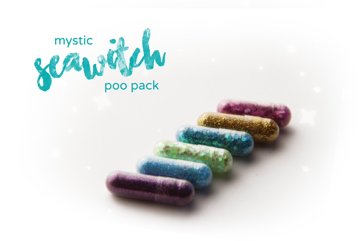 Cinderly Glitter Pills - Etsy