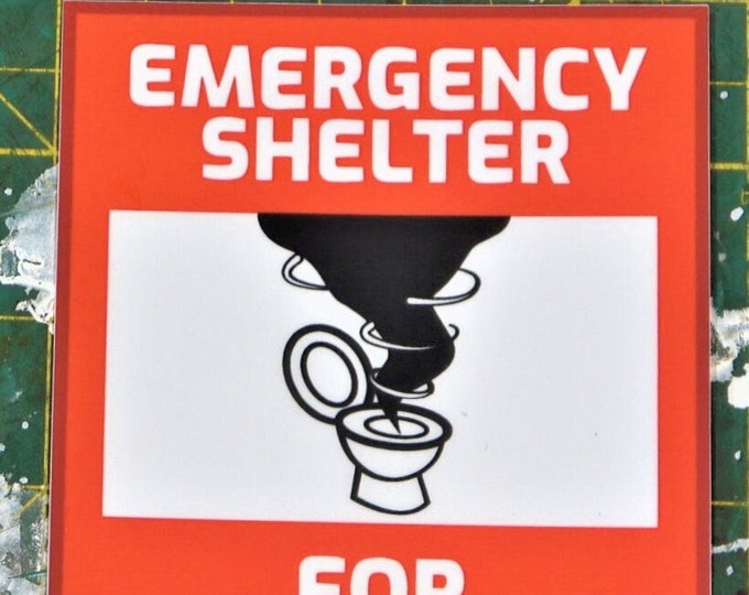 Emergency Shelter Labels - Etsy