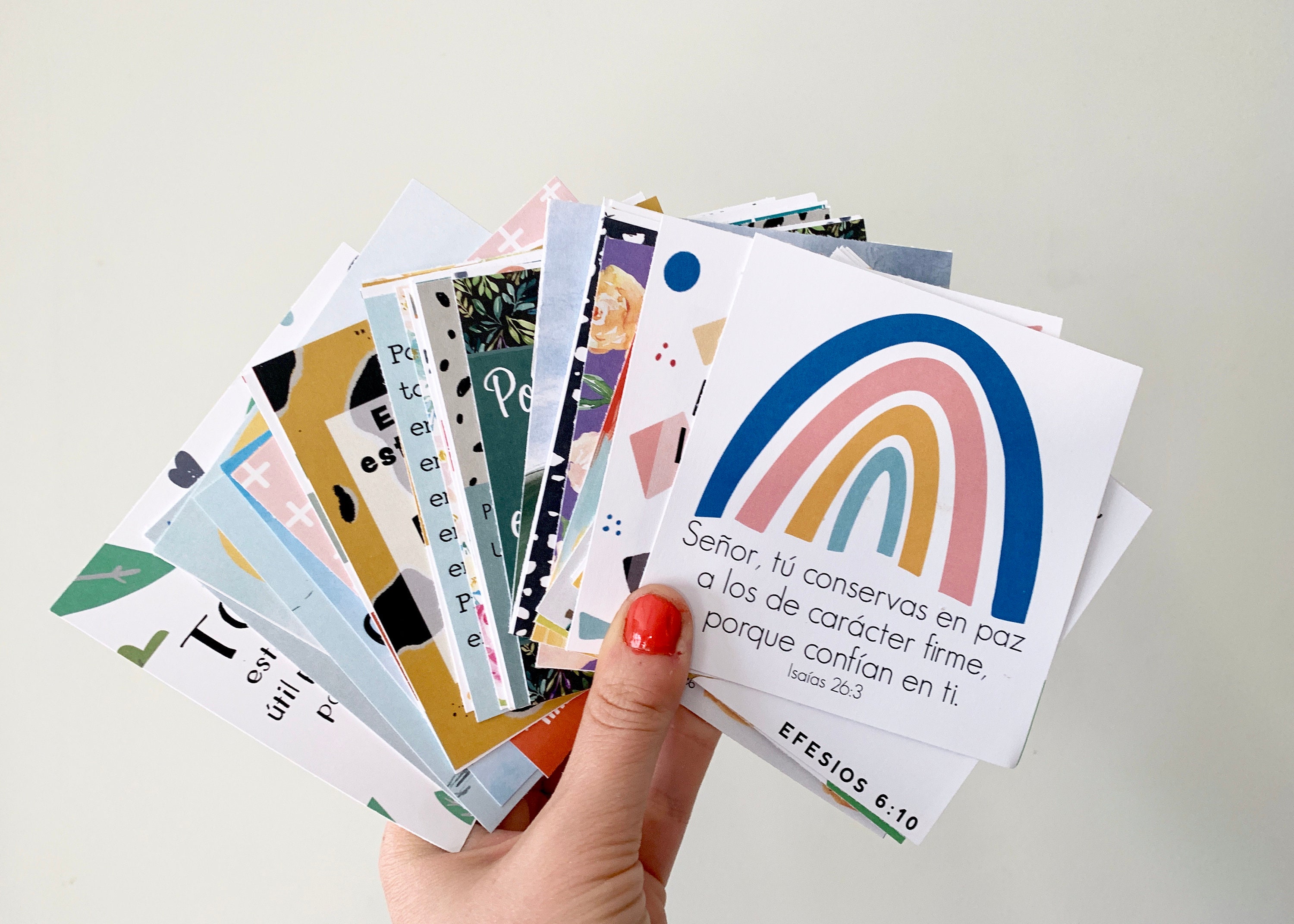 Spanish Scripture Cards, Spanish Verse Cards, Spanish verse cards for ...