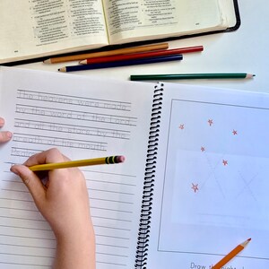 Handwriting, Letter Practice, Drawing, and Copywork Pages, Print, A-Z ...