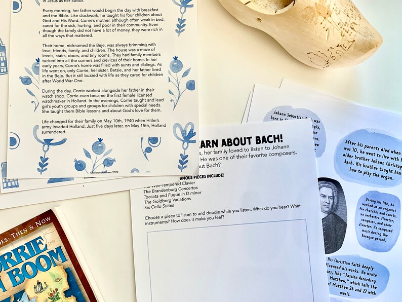 Corrie Ten Boom Biography Unit WW2 Christian Biography - Etsy