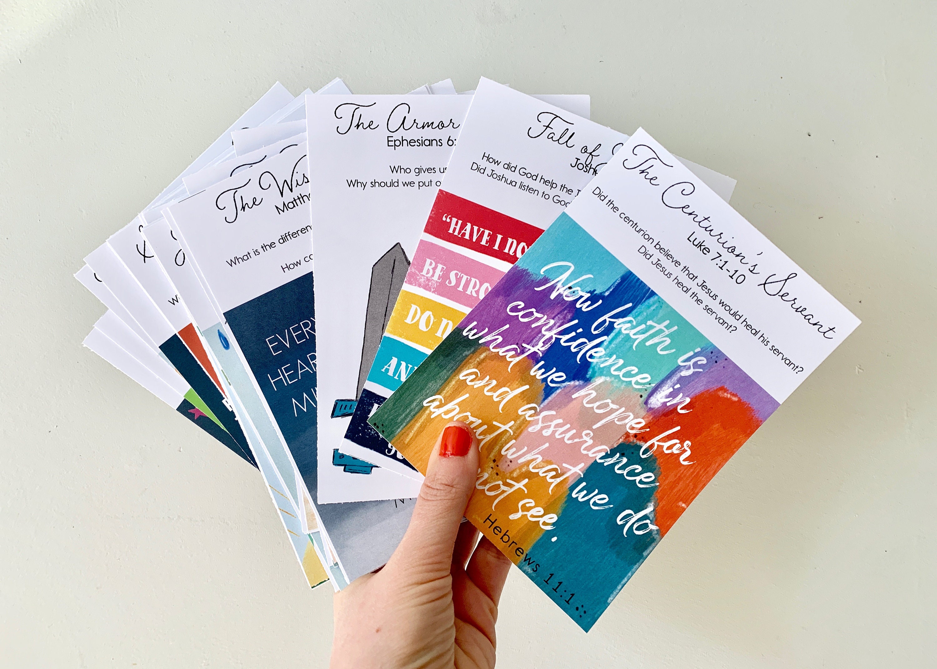 Bible Devotional Cards for Kids — Color + Kindness