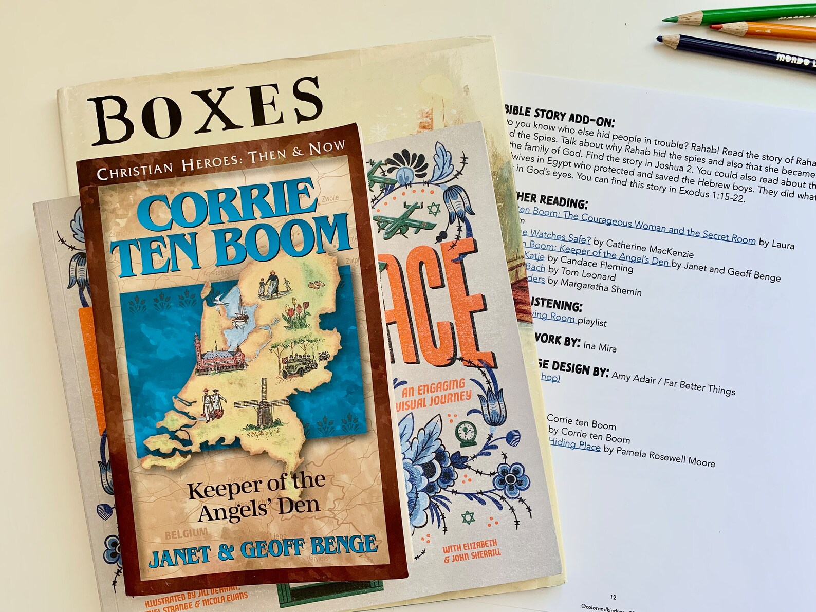 Corrie Ten Boom Biography Unit WW2 Christian Biography - Etsy