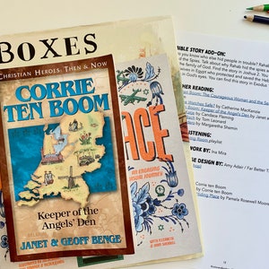 Corrie Ten Boom Biography Unit, WW2, Christian Biography Study, Mini ...