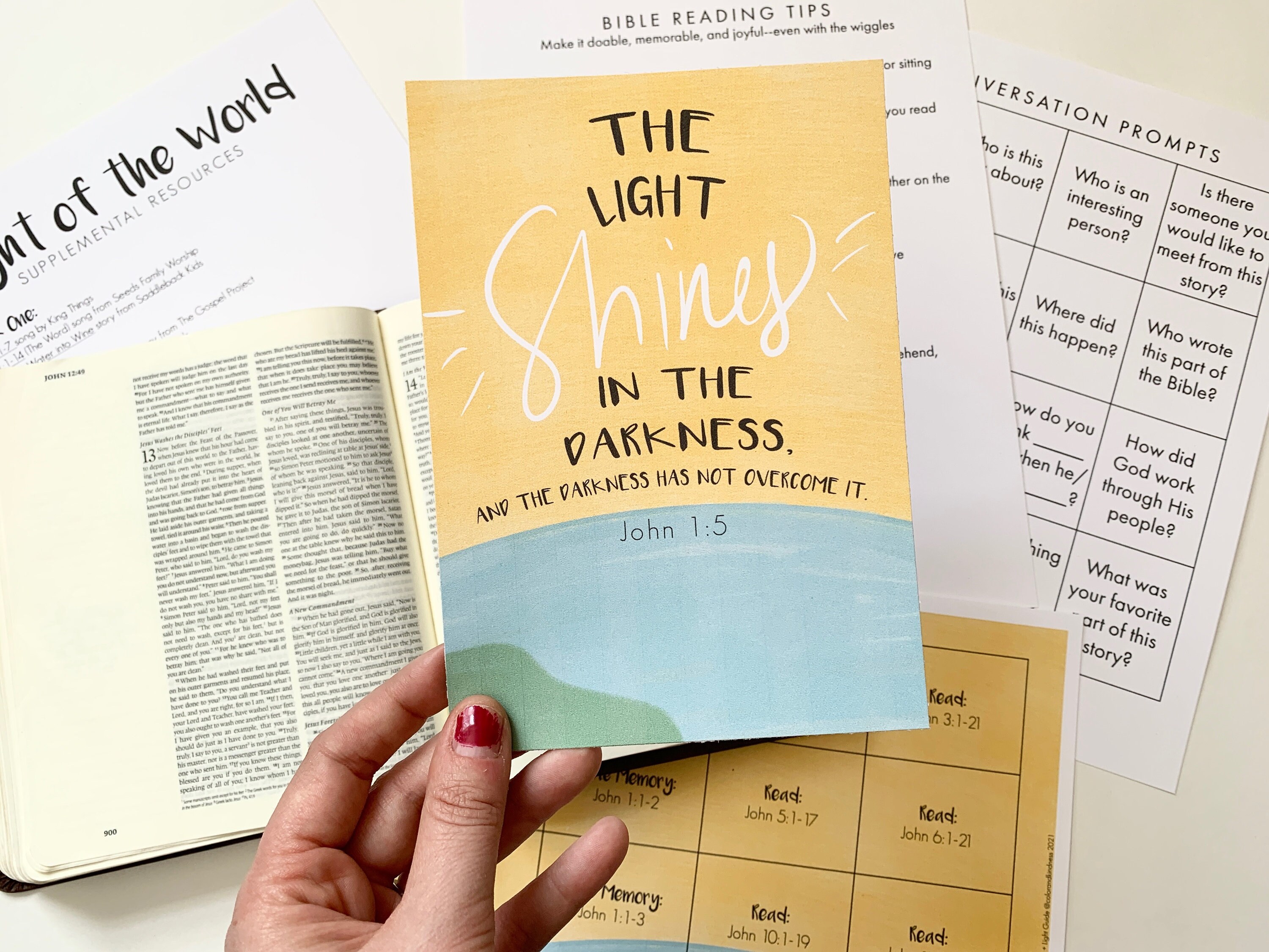 Lamp + Light Guide: John — Color + Kindness