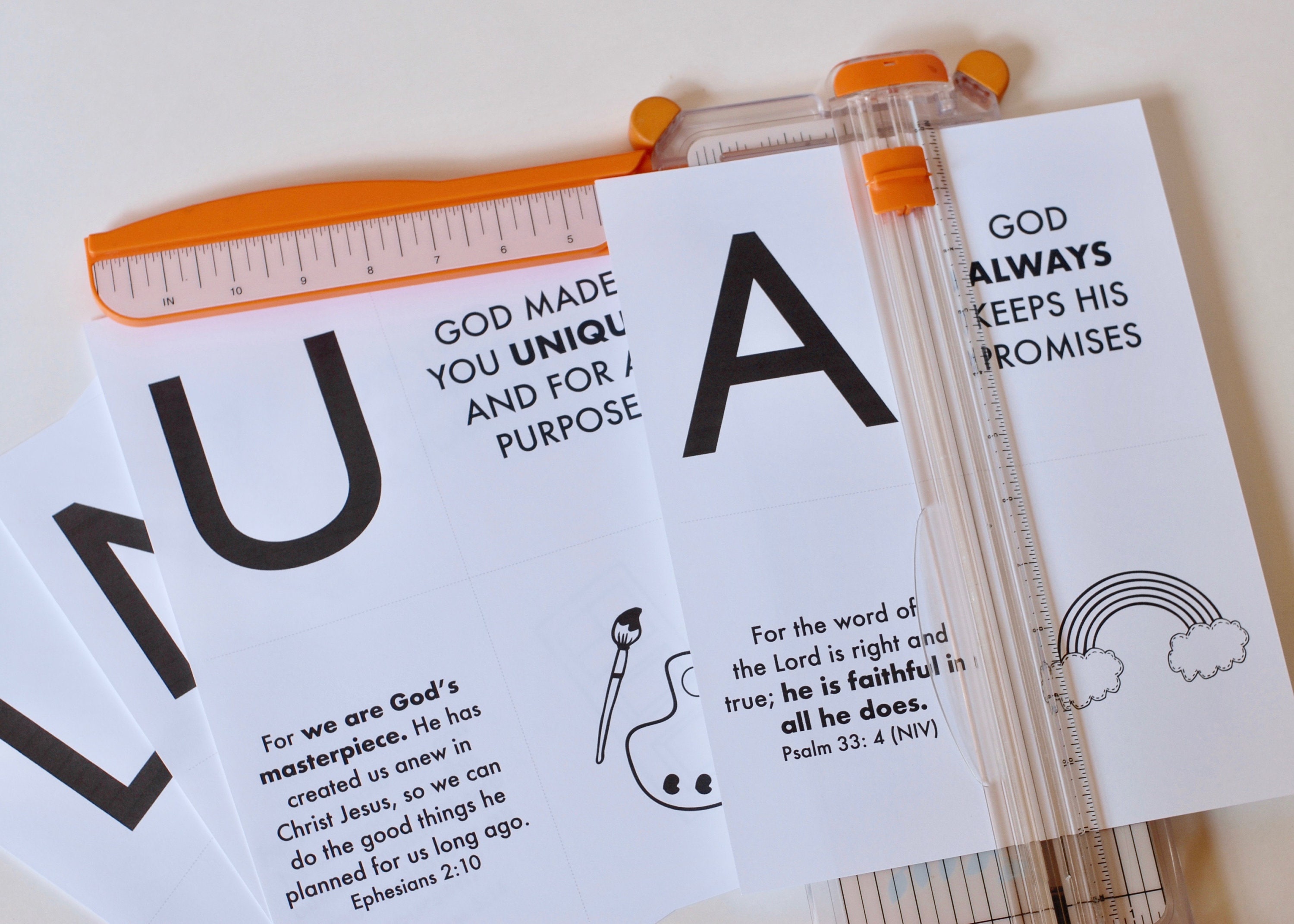 Bible Truths from A-Z Preschool Curriculum — Color + Kindness