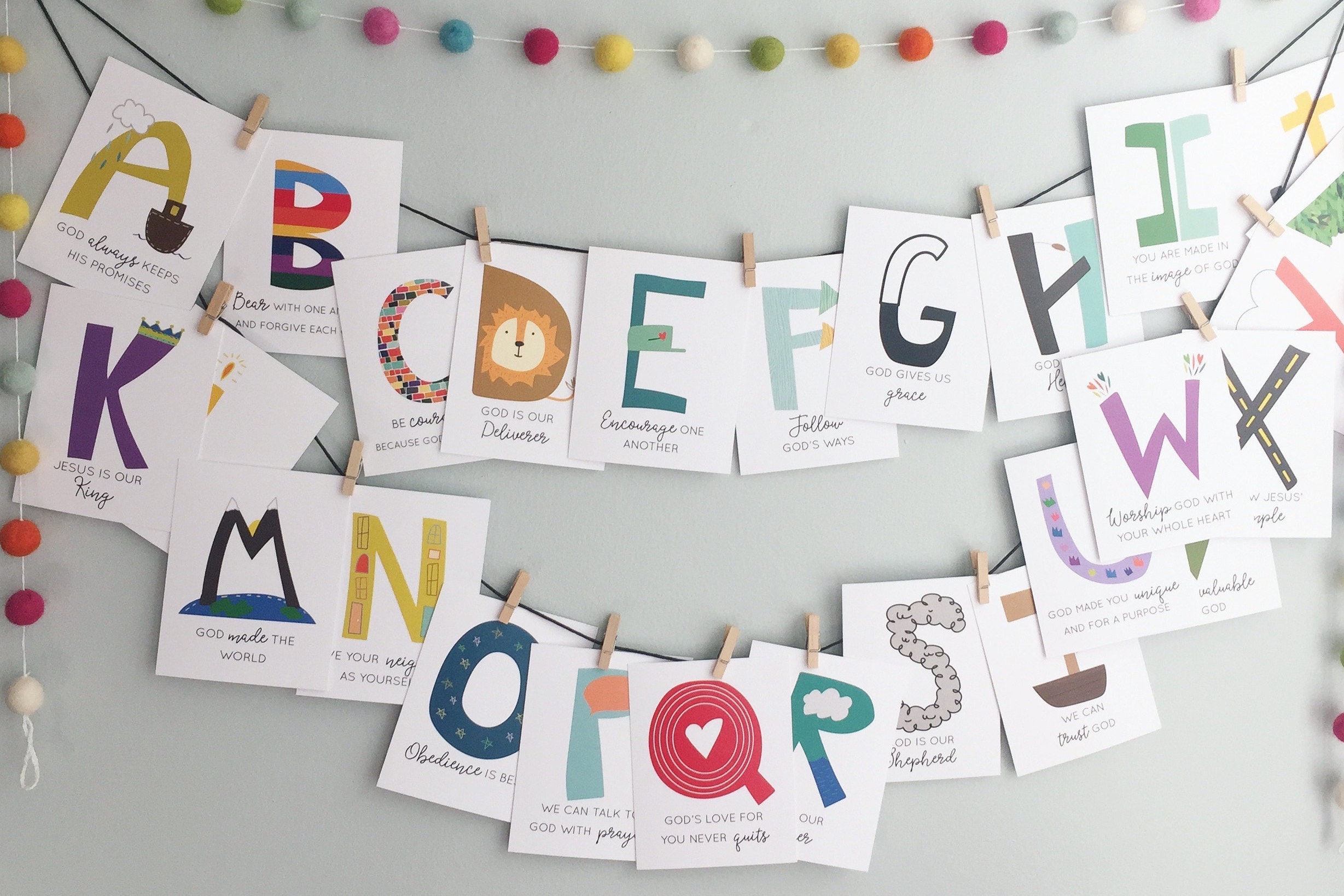 Bible Truths from A-Z Preschool Curriculum — Color + Kindness