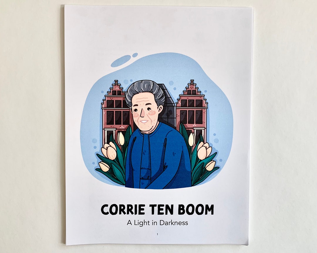 Corrie Ten Boom Biography Unit, WW2, Christian Biography Study, Mini ...