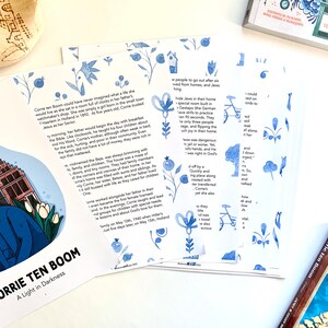 Corrie Ten Boom Biography Unit, WW2, Christian Biography Study, Mini ...