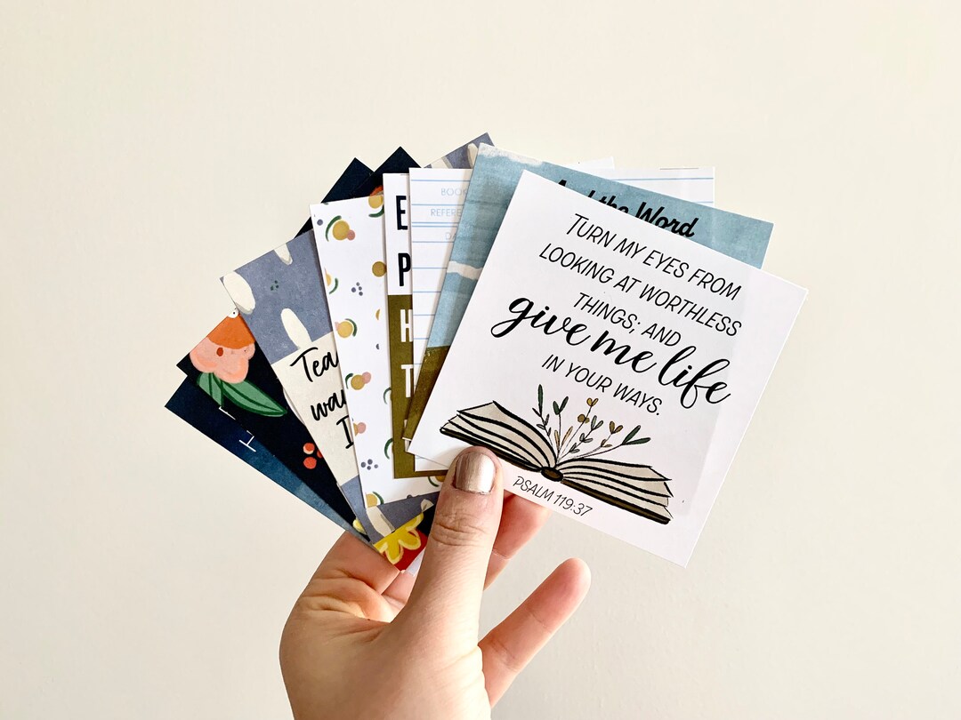 Scripture Cards, Set of 8, Verses About God's Word, Bible Verse Cards ...