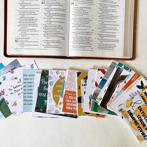 Spanish Scripture Cards: Bible Verse Memorization (digital Download) - Etsy