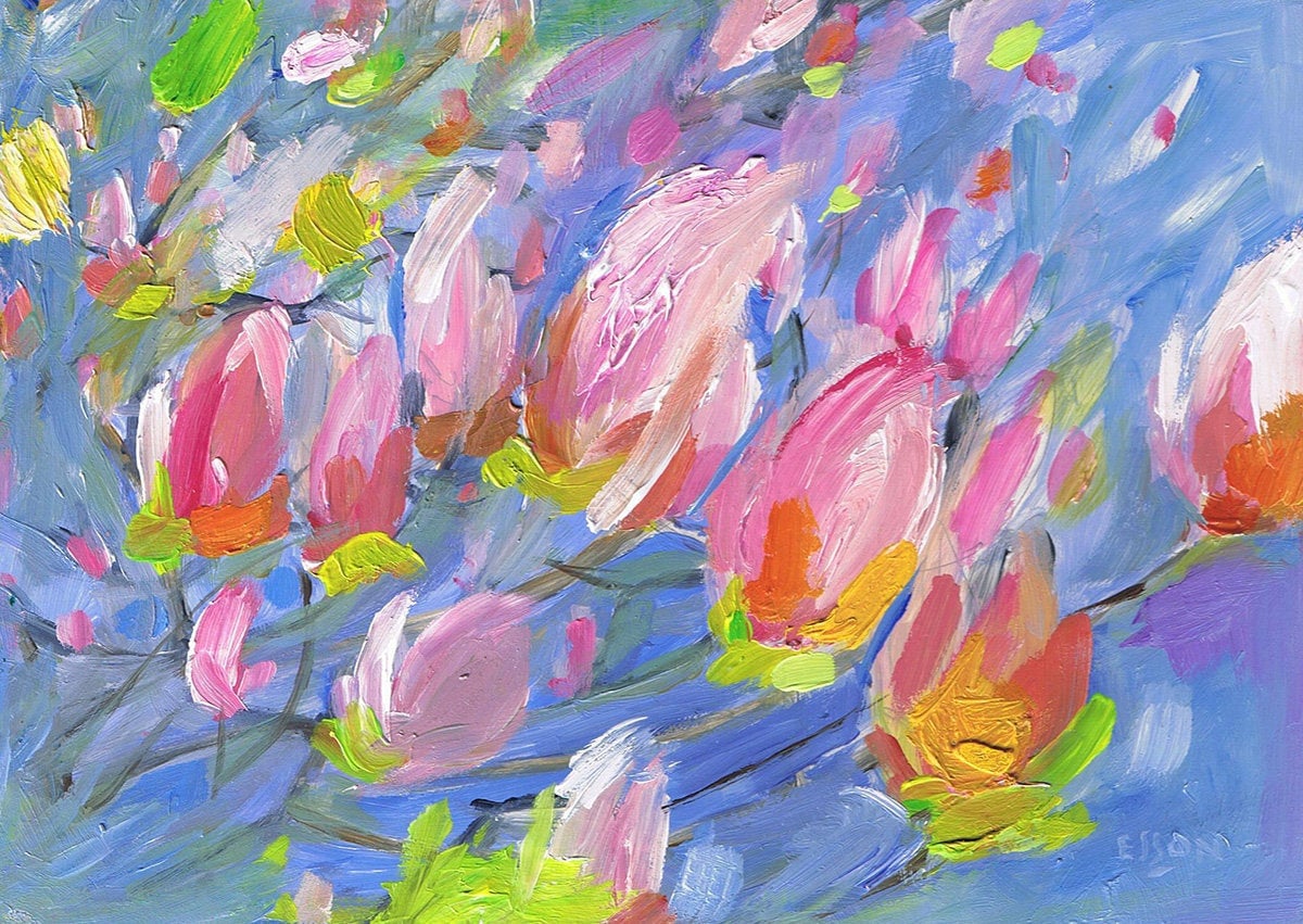 Magnolia Print - Etsy