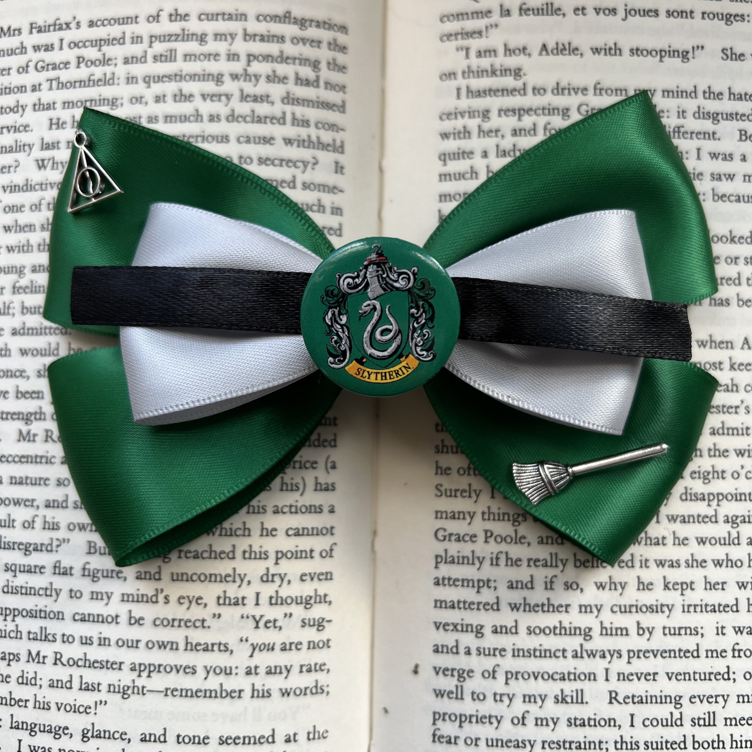 Hogwarts House Hair Bow- Harry Potter Hair Bow- Harry Potter- Hair Bow ...
