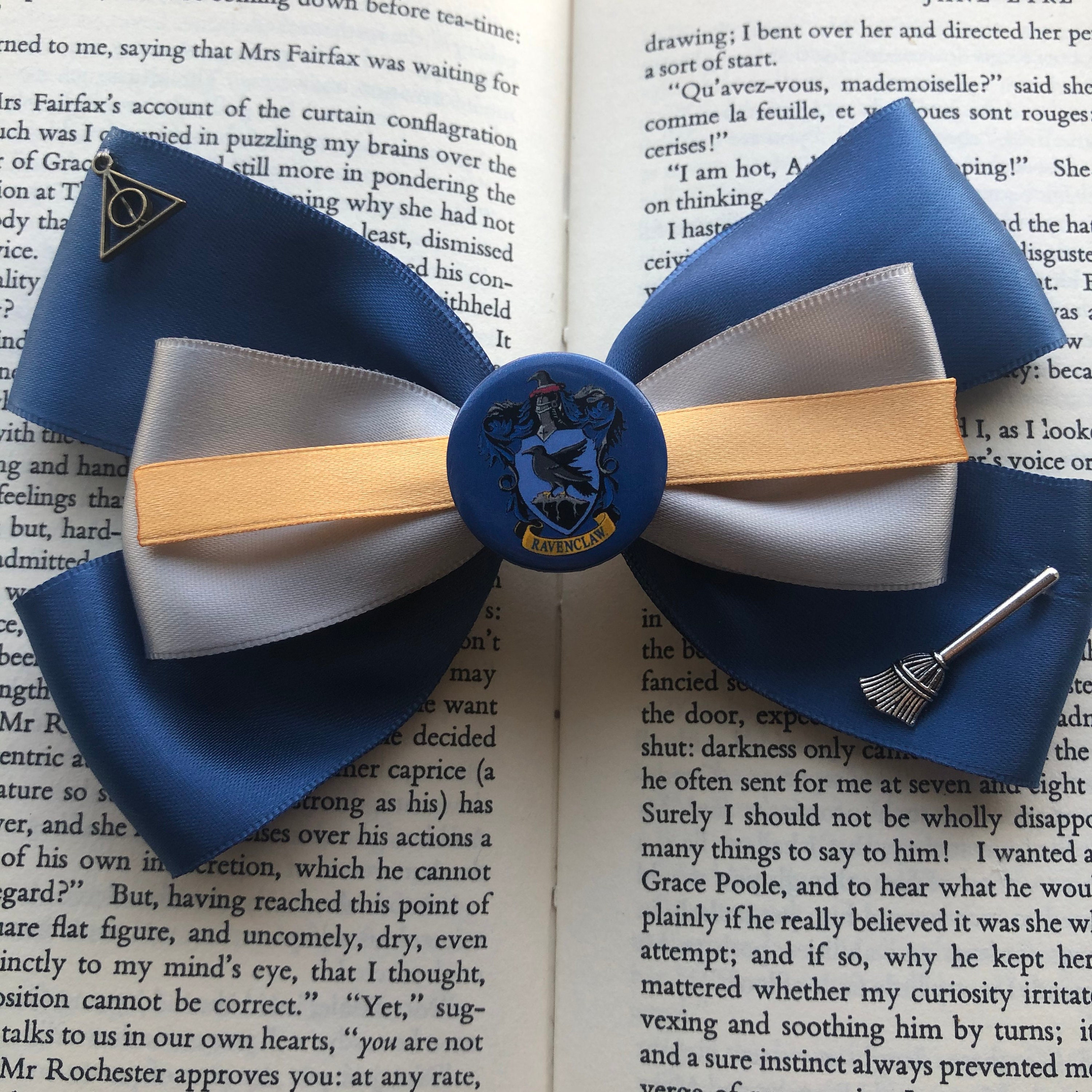 Hogwarts House Hair Bow- Harry Potter Hair Bow- Harry Potter- Hair Bow ...