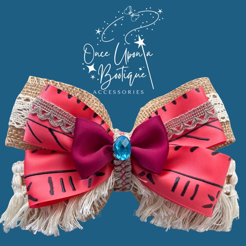 Moana Hairbows - Etsy