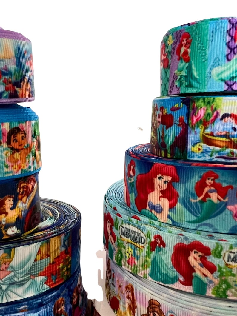 Disney Printed Ribbon- Ribbon- Printed Grosgrain Ribbon- Ribbon Craft ...