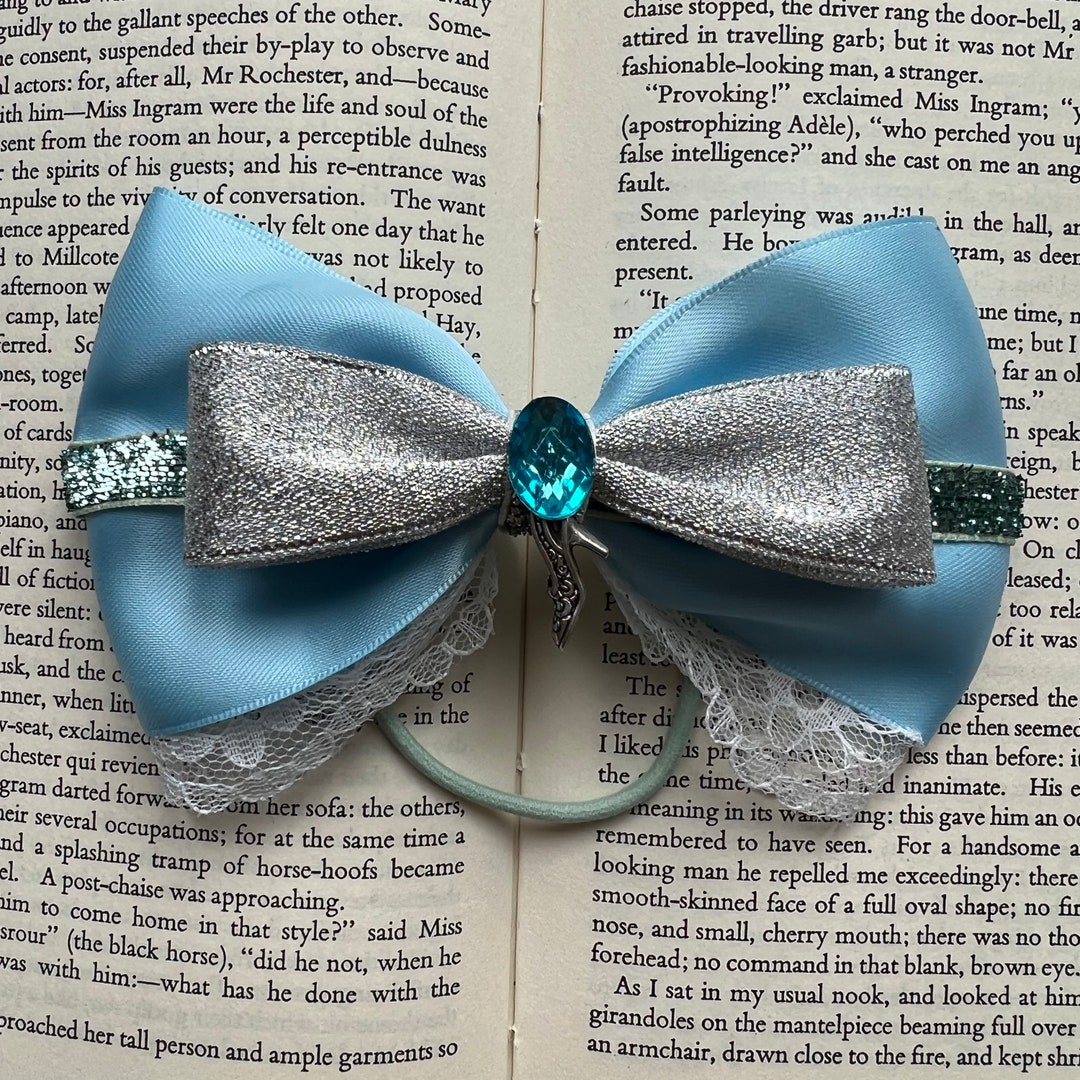 Cinderella Hair Bow Disney Hair Bow Cinderella Bow Hair Bow Disney Bow ...