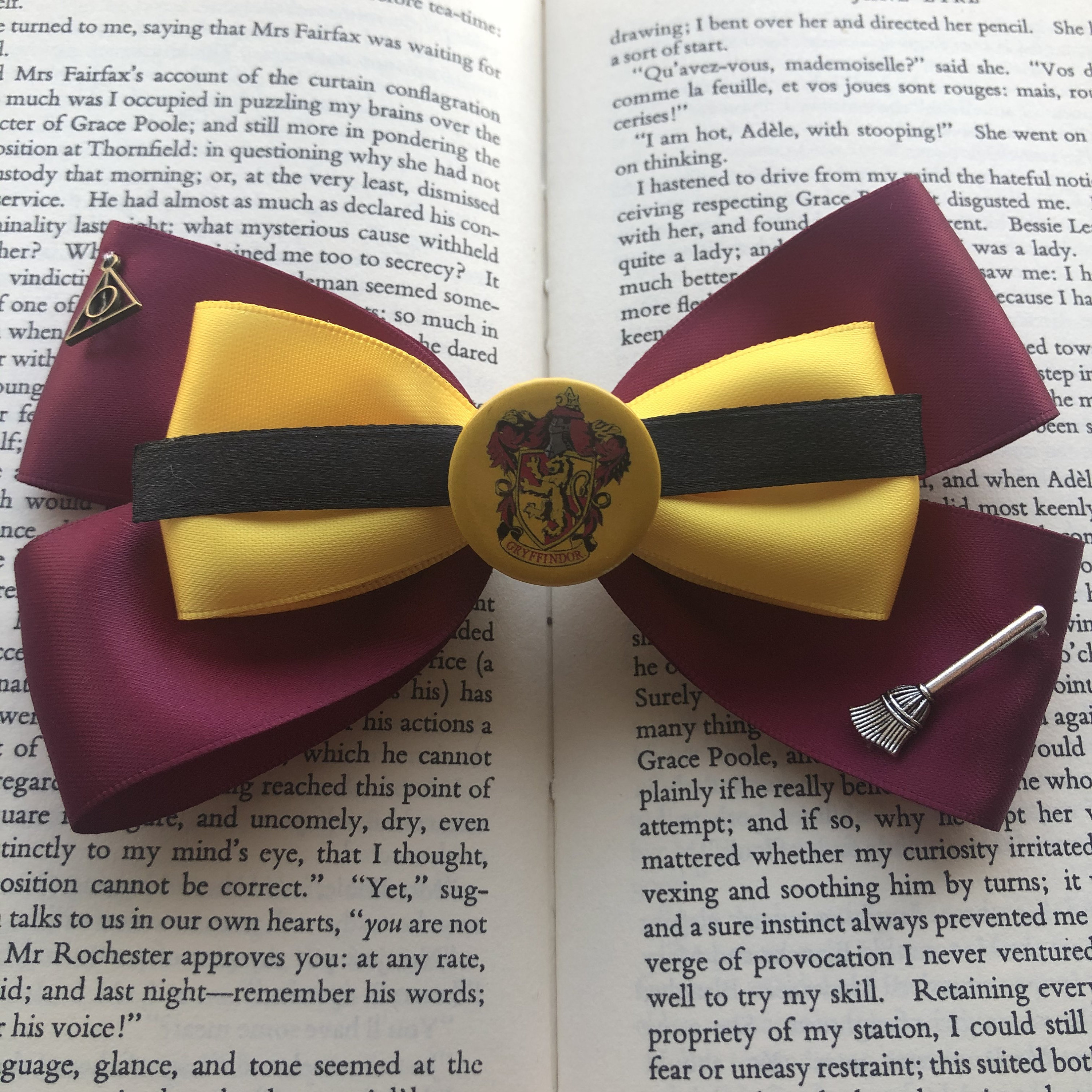 Hogwarts House Hair Bow Harry Potter Hair Bow Harry Potter | Etsy