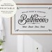 Bathroom PRINTABLE Wall Art, Vintage Farmhouse Style Sign Decor, Relax ...